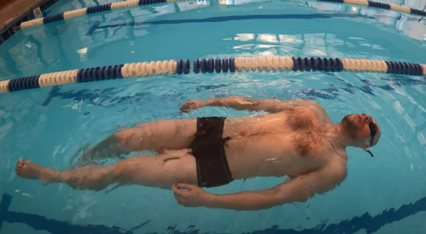 swimmer exercise for back