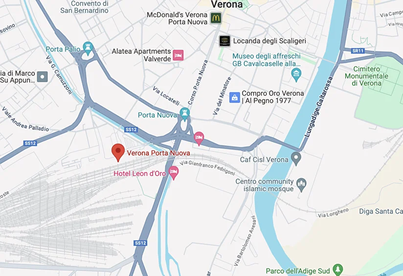 Verona Italy Train Map Review: Frecciarossa Business Class, Italy's
