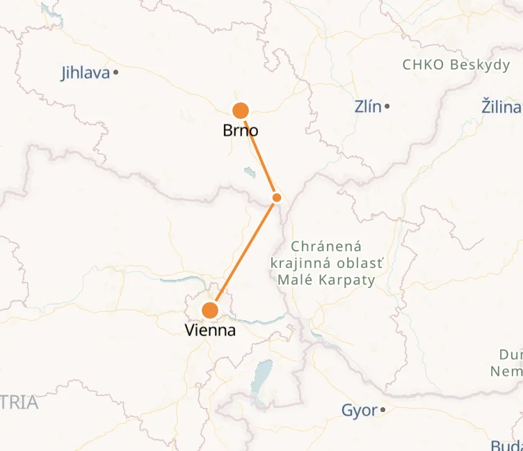 Brno Tram Lines Rome