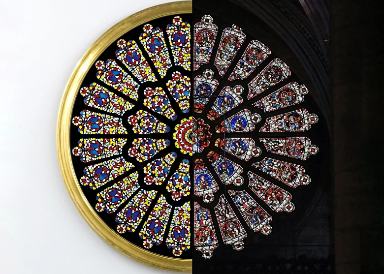 rose window design